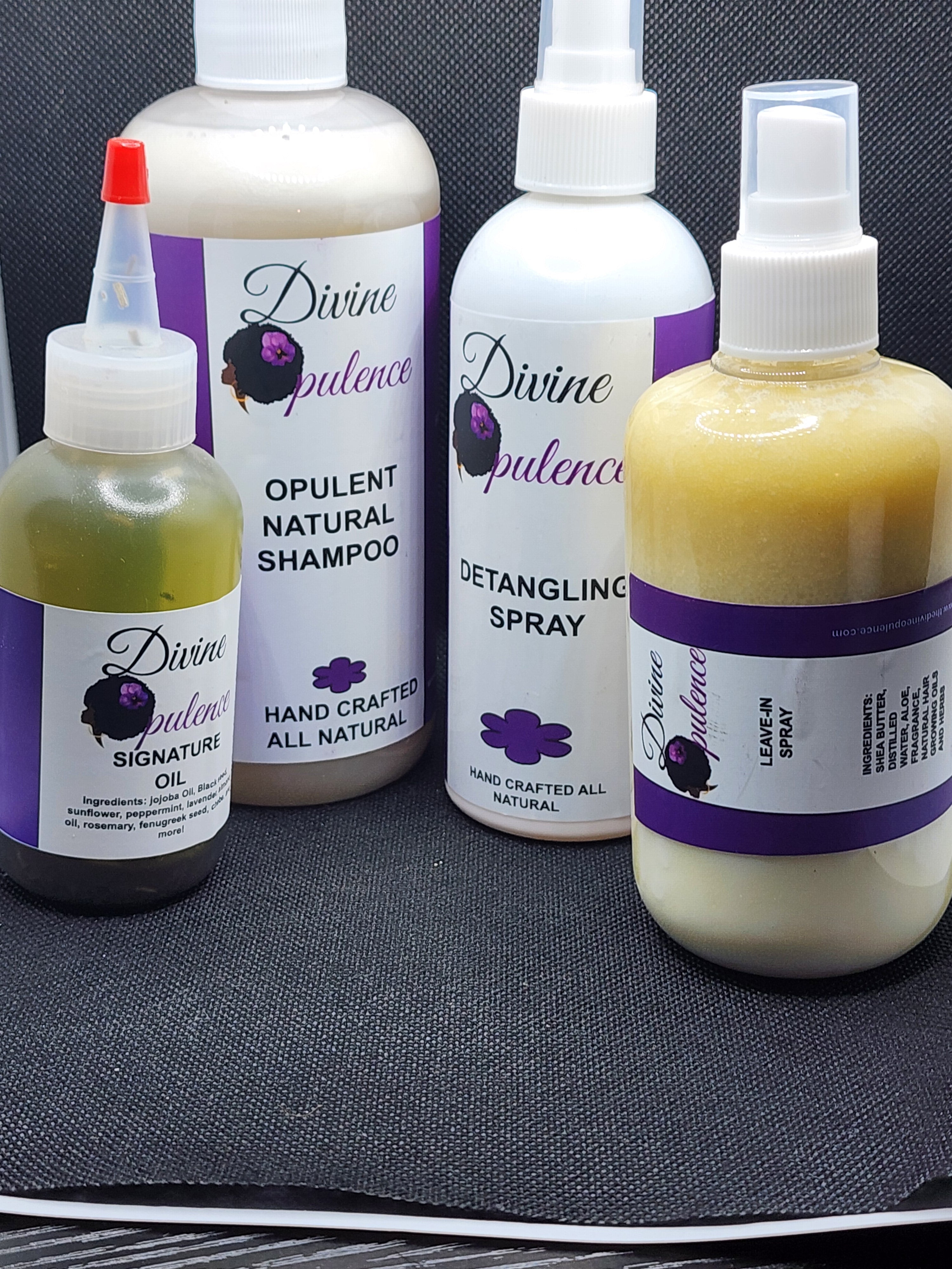 4 PC. DAILY GROOMING Maintenance Set – Divine Opulence Hair